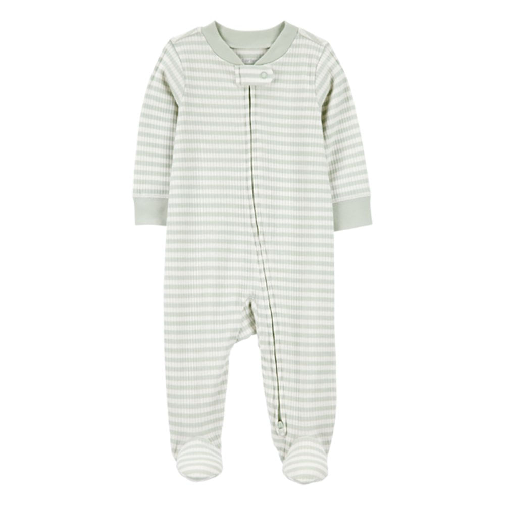 Mameluco con Rayas Verde y Blanco para Niño - Varias Tallas - Cemaco