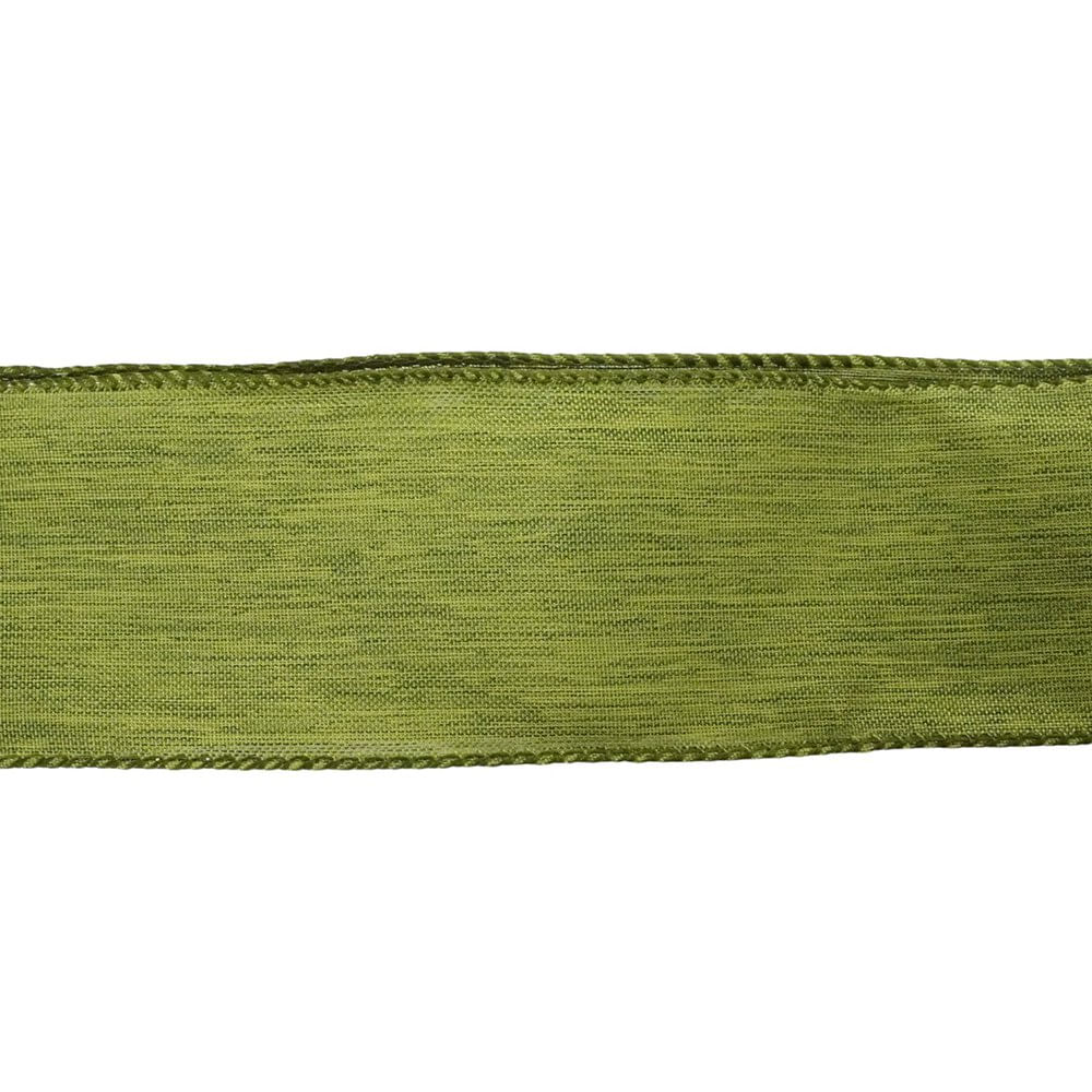 Listón 2.5 Plg X 10 Yd Verde Oliva - Cemaco