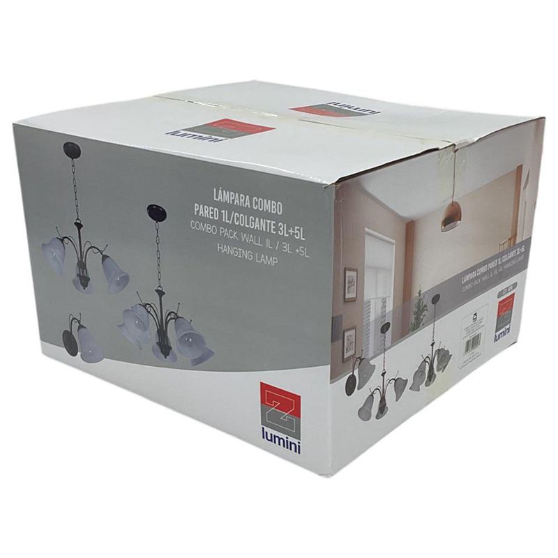 Set de 3 Lámparas de Techo y Pared - Cemaco