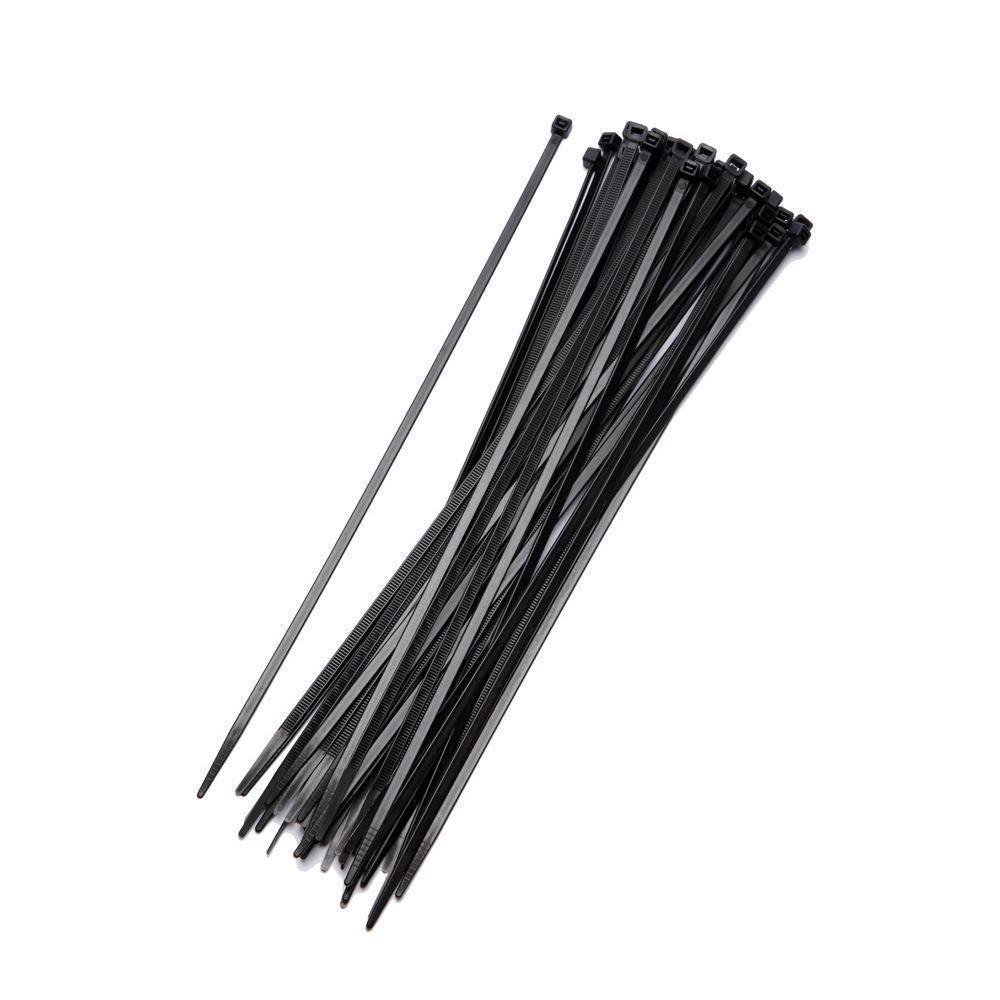 Cincho Estándar De 12 Plg Y 50 Lb Negro 50 Pzas - Volteck - Cemaco