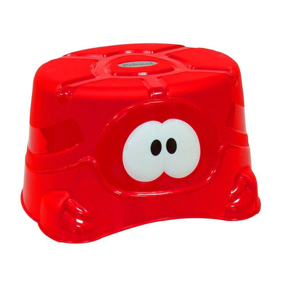 Banquito Infantil Rojo Diseño de Cangrejo - Cemaco