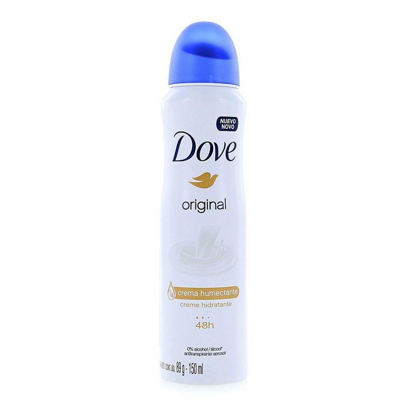 Dove Aer Ap Original 12X89G/150Ml - Cemaco
