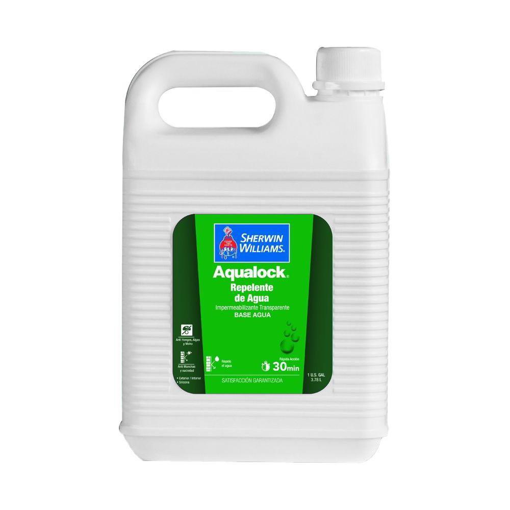 Aqualock Repelente Base Agua 1 Gal - Sherwin Williams - Cemaco