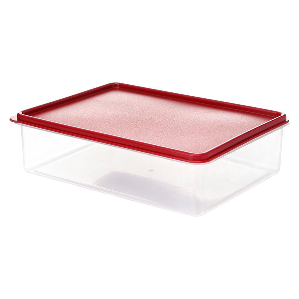 Tazón Rectangular Gig Rojo - Guateplast - Cemaco