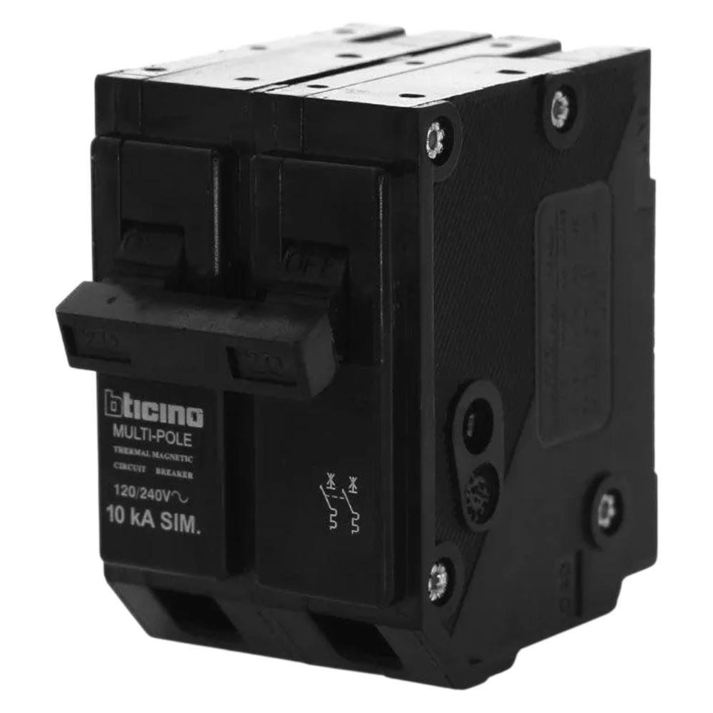 Flipón De 2 Polos 120/240V - Bticino Varias Capacidades - Cemaco
