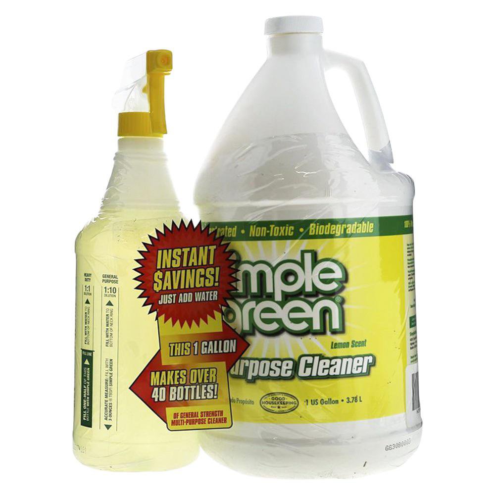Limpiador De 1 Gal + Atomizador Limón - Simple Green - Cemaco