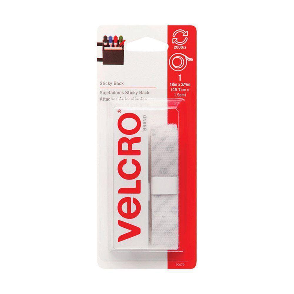 Velcro Multiuso en Rollo 3/4 x 18 Plg - Cemaco