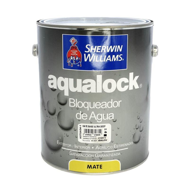 Aqualock Bloqueador 1 Gal Base Ultra D - Sherwin Williams - Cemaco
