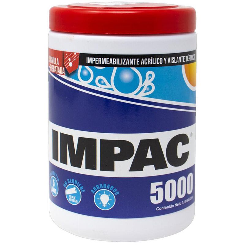 Impermiabilizante Impac 5000 Terra 1/4 Galón - Impac - Cemaco