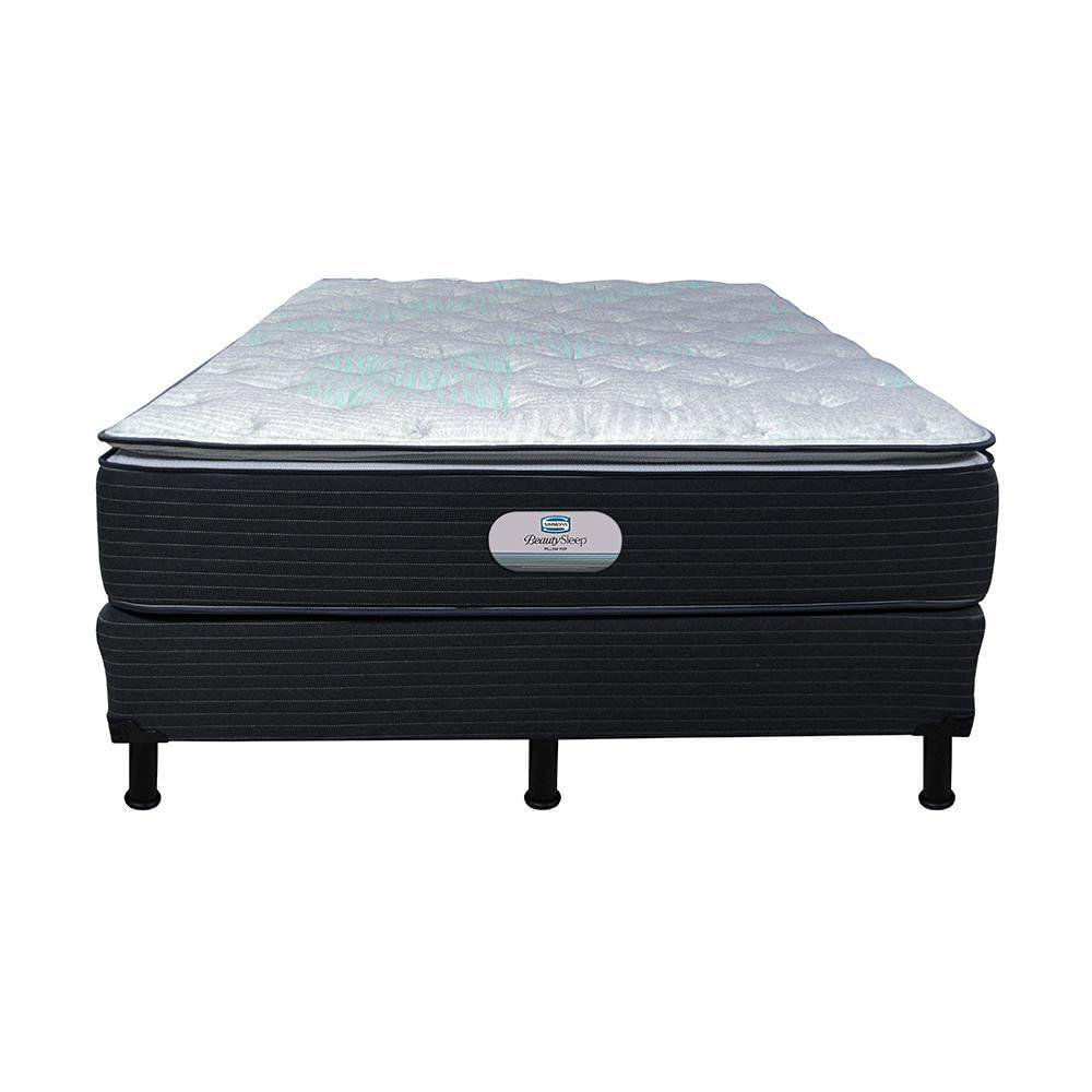 Set De Cama Colchón + Base BeautySleep Pillow Top - Simmons Varios ...