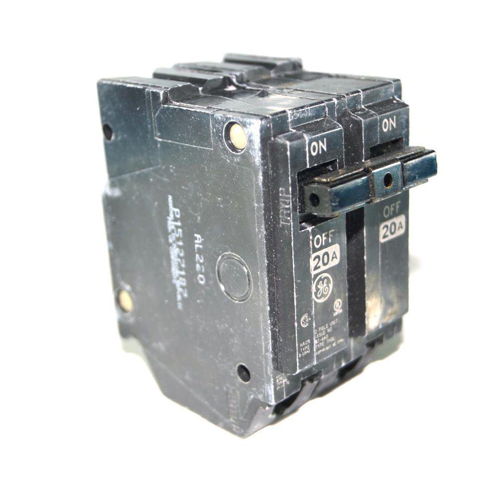 Flipón De 2 Polos 20A 120/240V - Ge - Cemaco