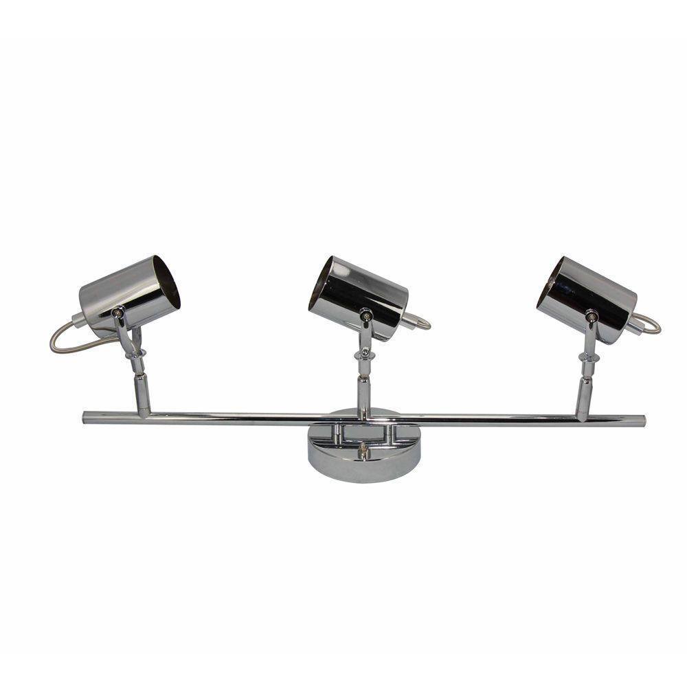 Lámpara De Techo Pared Luz De Estudio Cromo 60W - Z - Cemaco