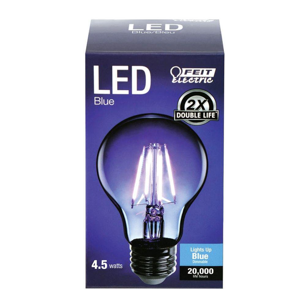 Bombilla Pera Led Azul E27 De 4.5 W - Feit - Cemaco