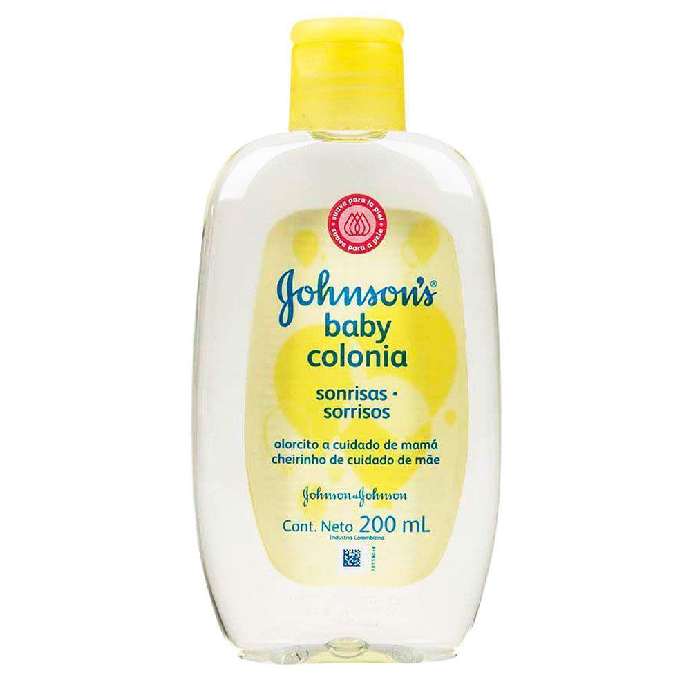 Baby Colonia Sonrisas 200 Ml - Johnson & Johnson - Cemaco