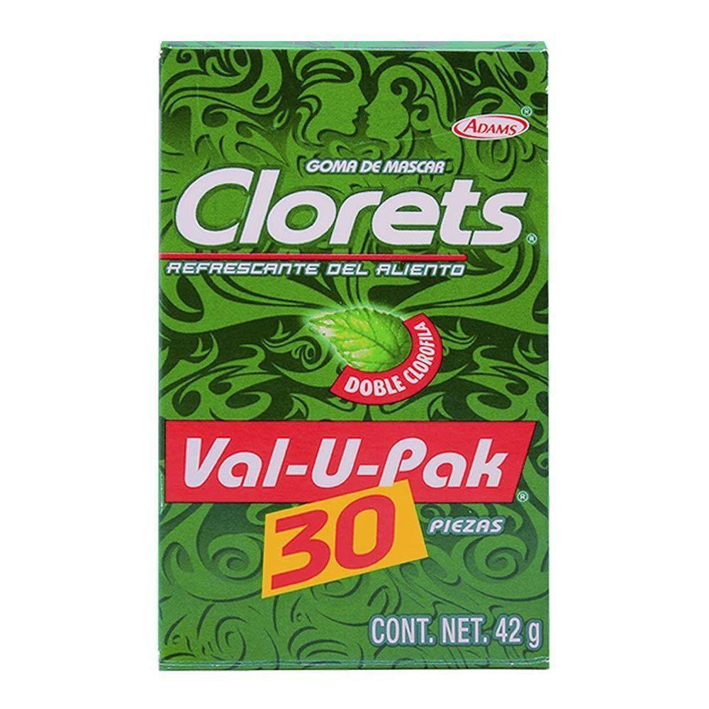 Chicles Clorets de Hierbabuena - Cemaco