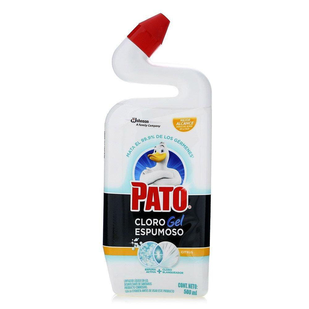 Cloro En Gel Aroma Citrus De 500 Ml - Pato Purific - Cemaco