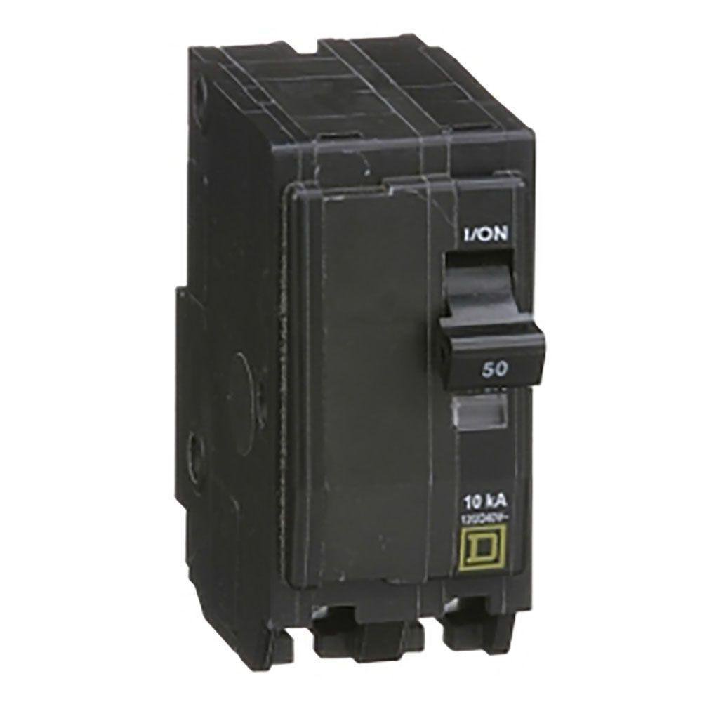 Flipón De 2 Polos 50A 120/240V - Schneider - Cemaco