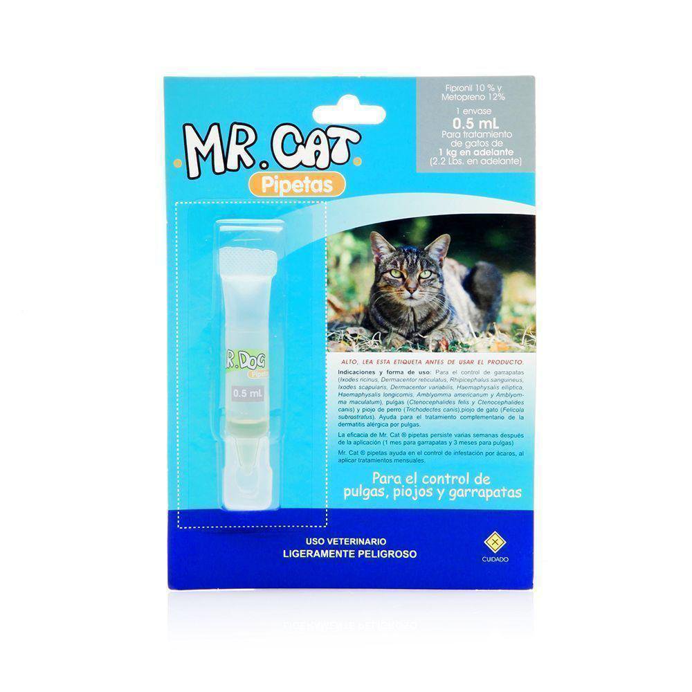 Pipeta Mr Cat 0.5Ml - Mr. Cat - Cemaco