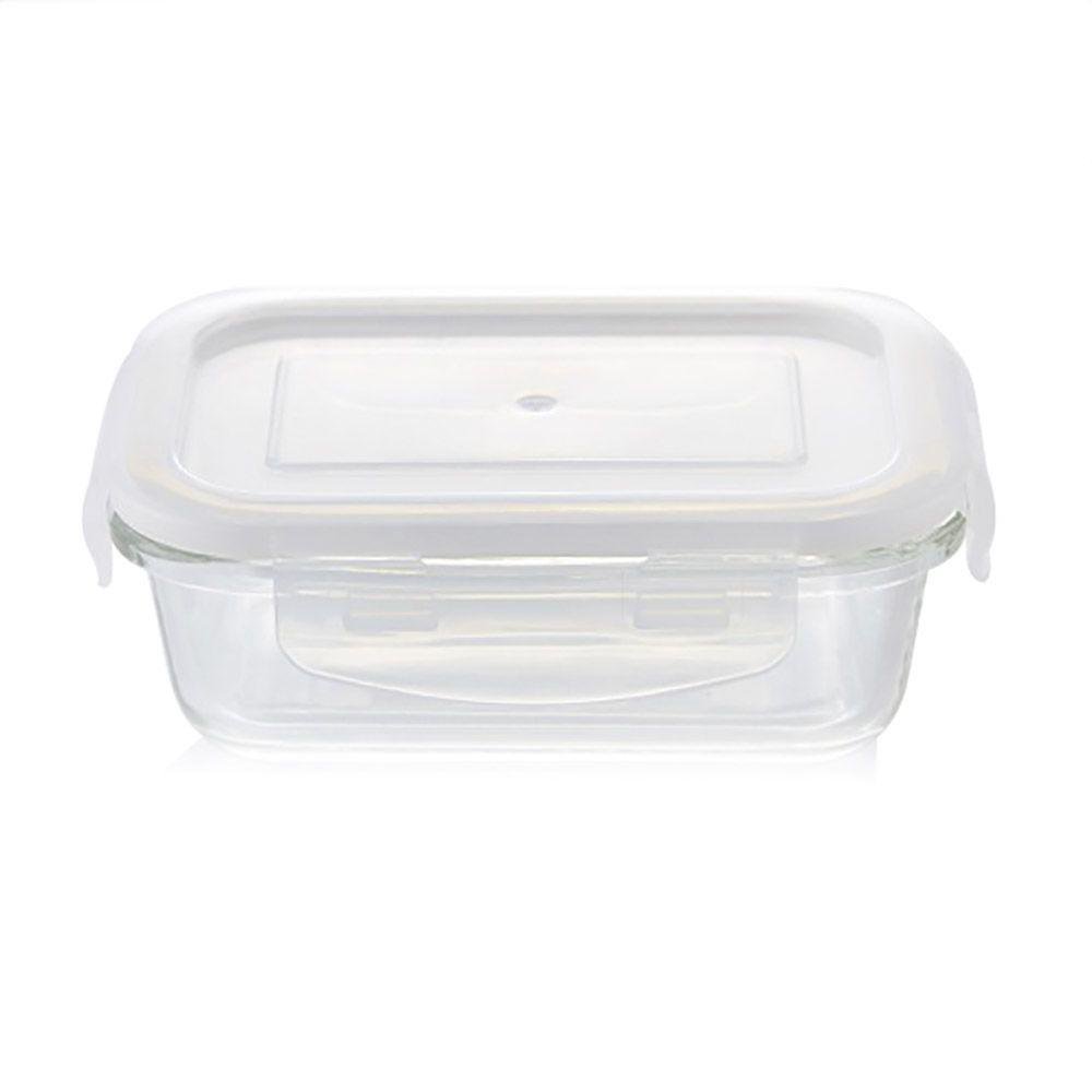 Recipiente Transparente Rectangular de 350 Ml - Cemaco