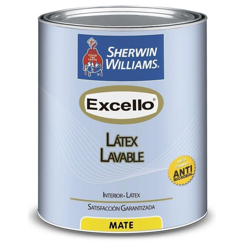 Excello Lavable Extra White Mate 1/4 Gal - Sherwin Williams - Cemaco