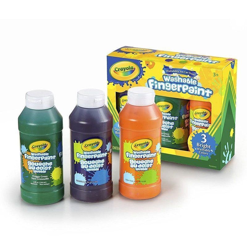 Cra Pintura De Dedo Secundarios 3 Bot - Crayola - Cemaco