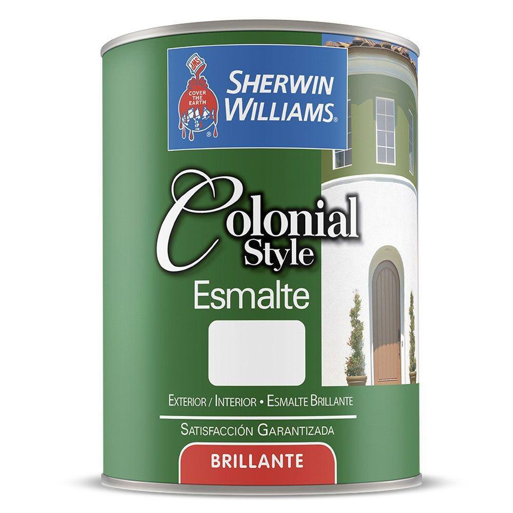 Colonial Style Esmalte Brillante Base Deep 1/4 Gal - Sherwin Williams ...