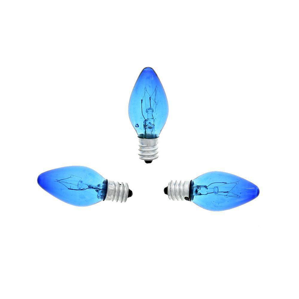 Bombilla Chile Incandescente Azul E12 De 7.5 W - Toolcraft - Cemaco