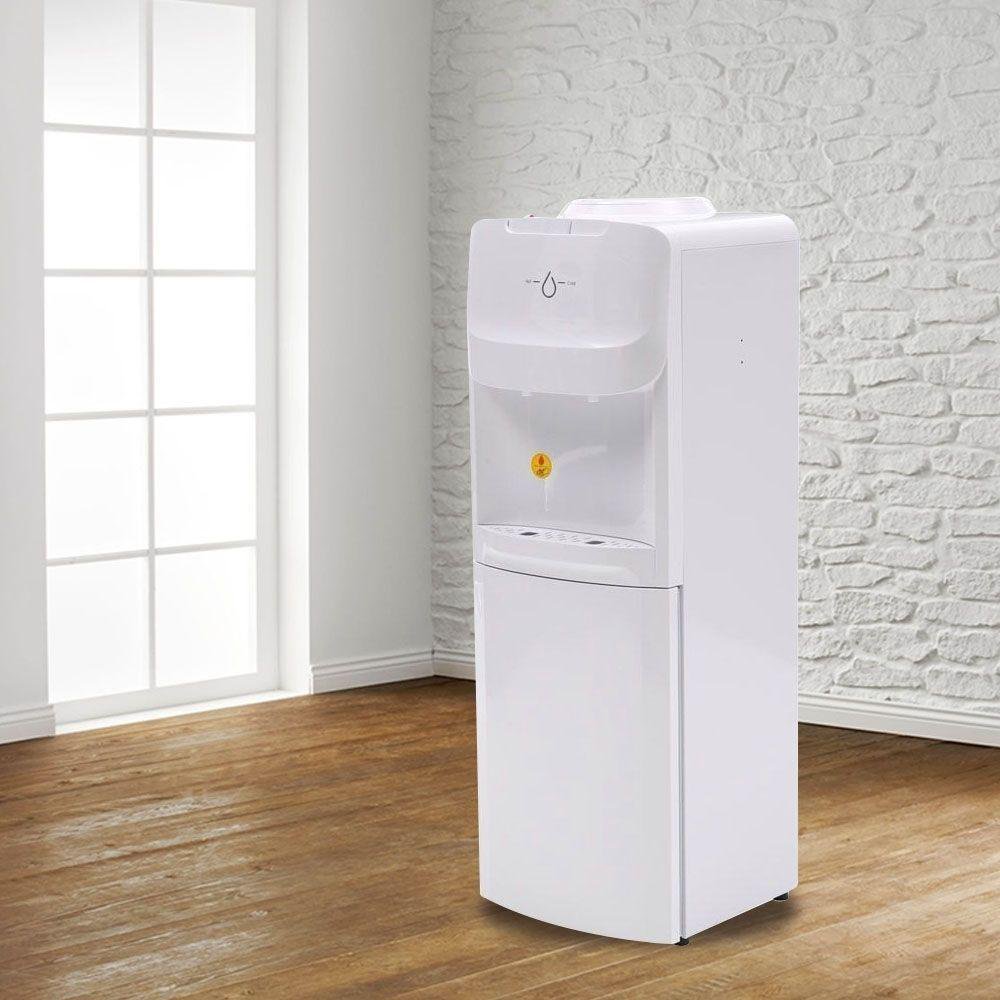 Dispensador de Agua de Piso Blanco - Cemaco