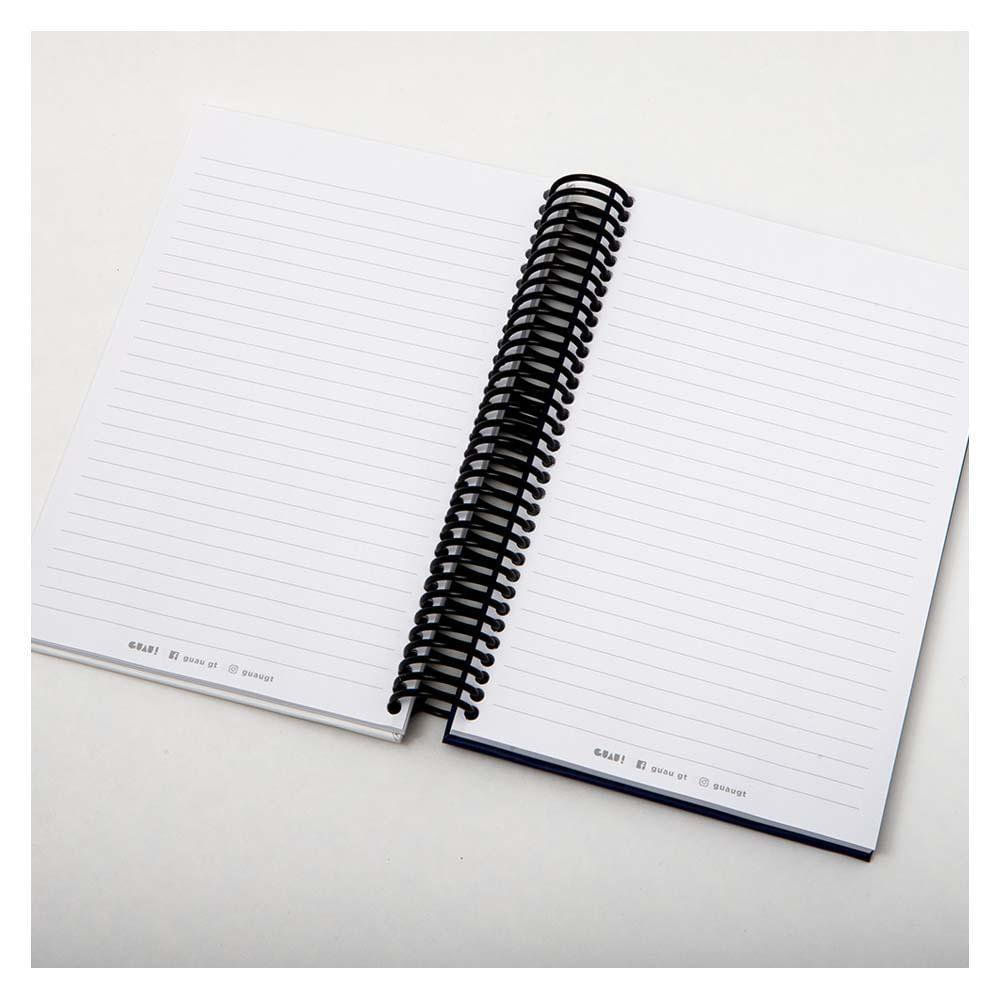 Cuaderno Media Carta 90 Hojas Líneas Pelotas De Tripas - Guau - Cemaco