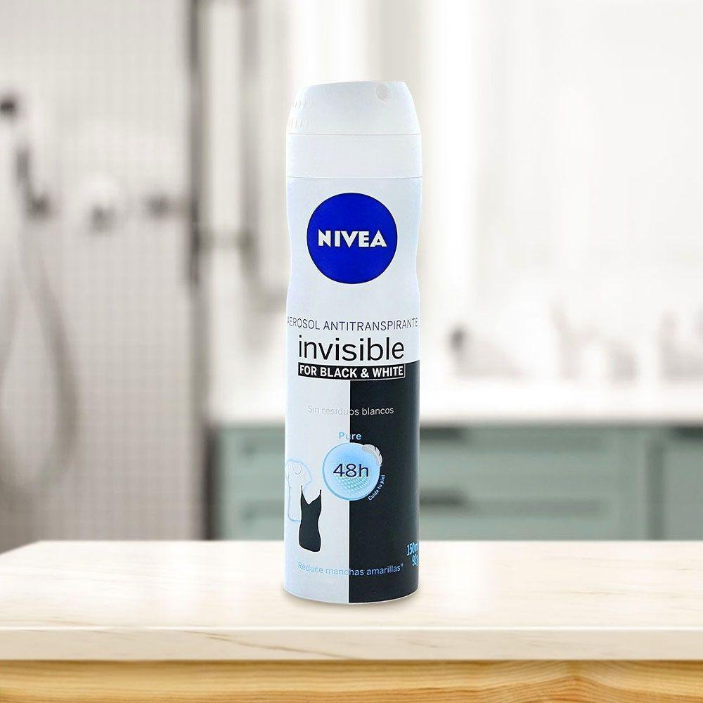 Nivea Deo Invisible B&W Pure Spray 150 - Nivea - Cemaco
