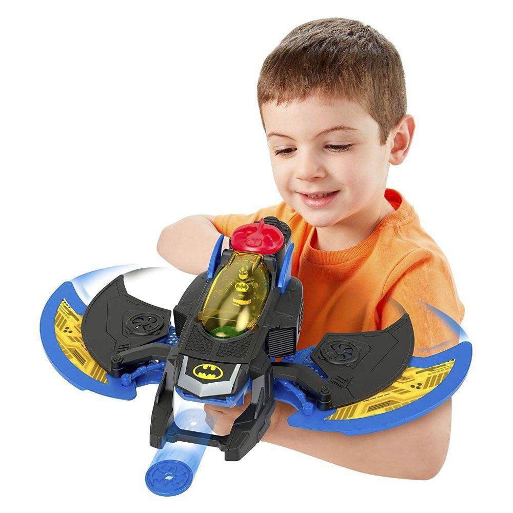 Imaginext Dc Batwing Lanzador De Proyectil - Fisher Price - Cemaco