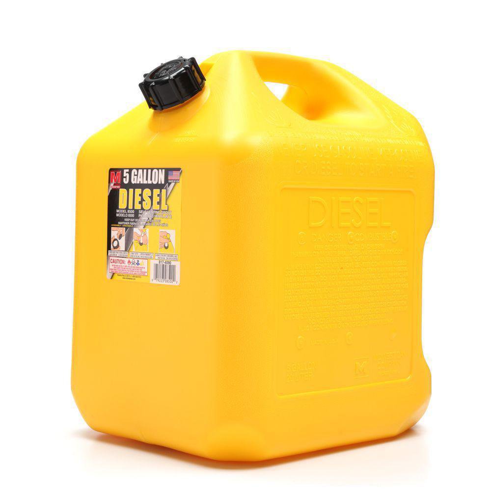 Bidón para Diesel Amarillo 5 Gal - Cemaco