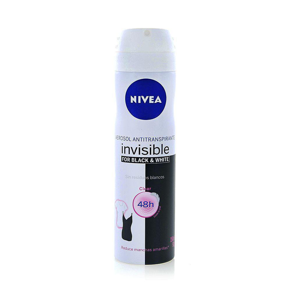 Nivea Deo Invisible B&W Clear Spray 15 - Nivea - Cemaco