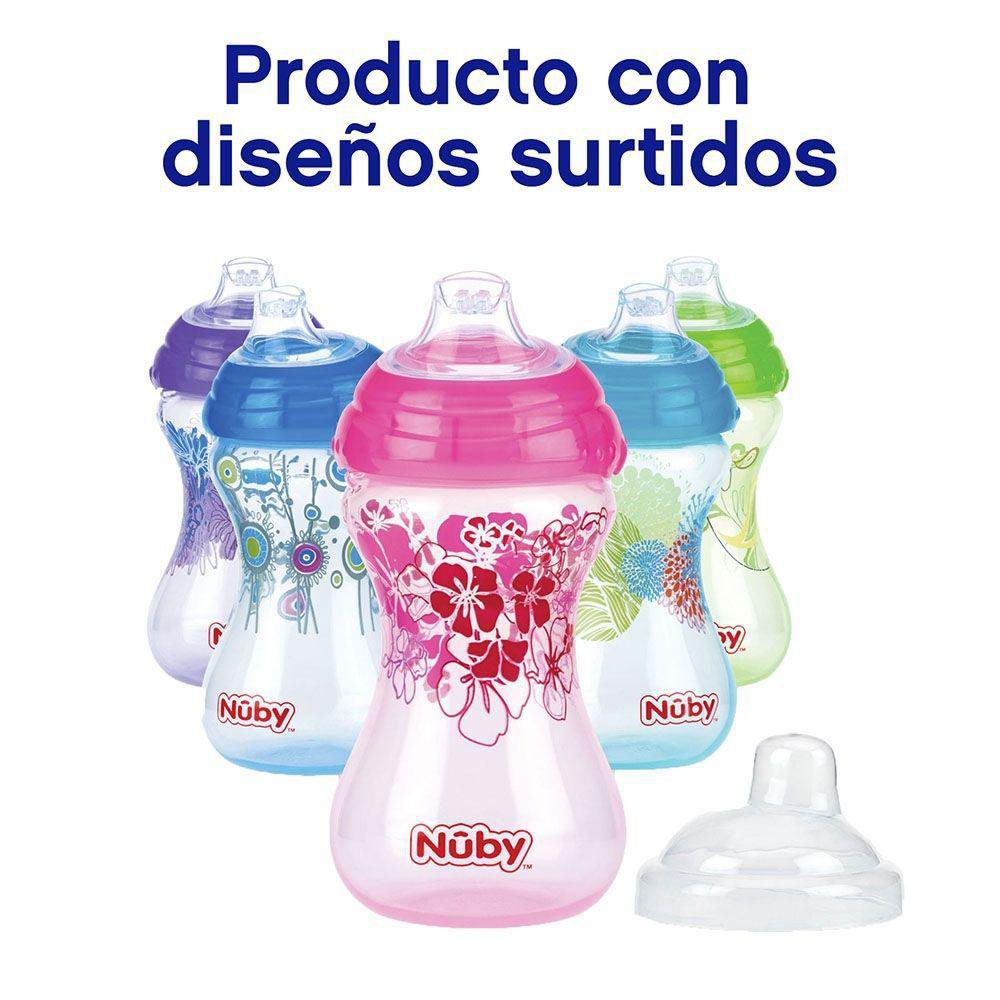 Beberito Antiderrame 10 Oz Designer Seri - Nuby - Cemaco