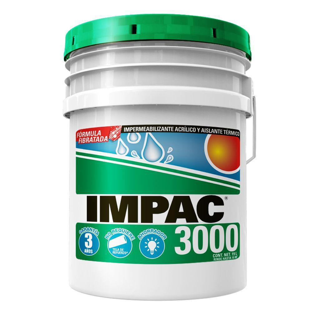 Impermeabilizante 3000 5 Gal Blanco - Impac - Cemaco