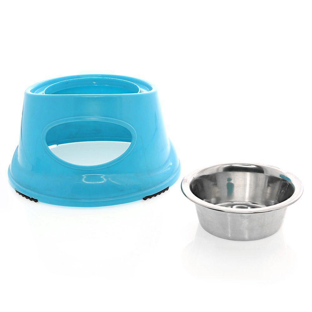 Plato de Acero Inox Mediano 1 Recipiente - Cemaco