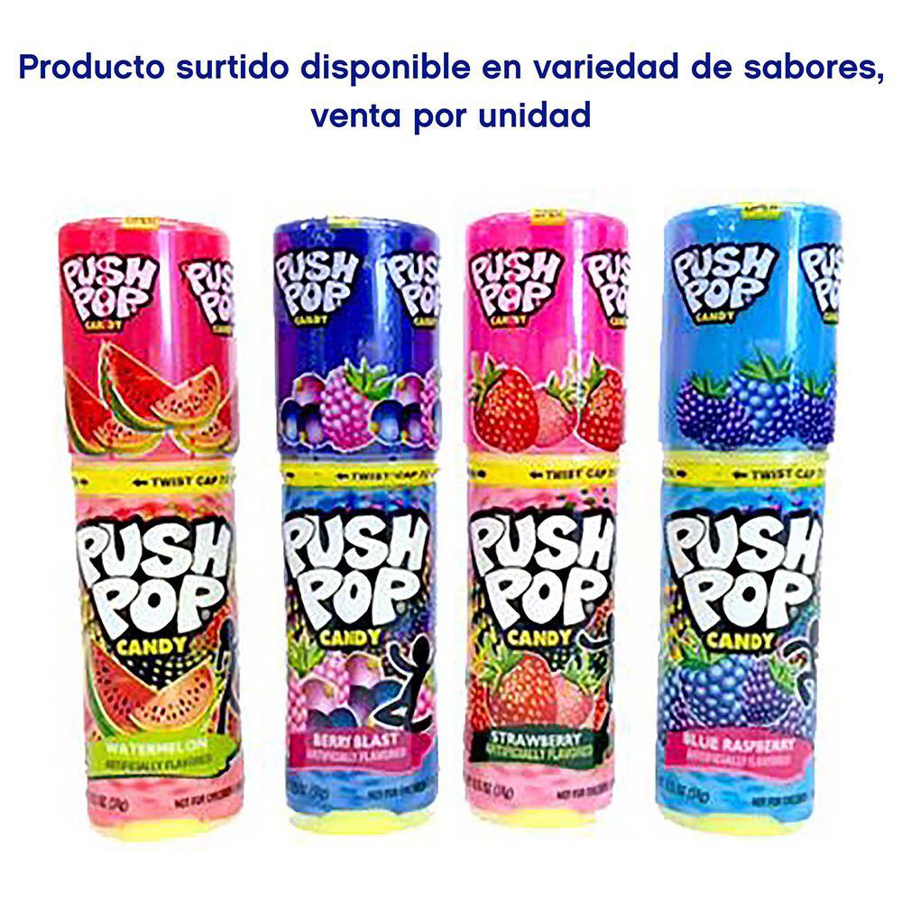 Dulce Push Pop Sabores Surtidos - Cemaco