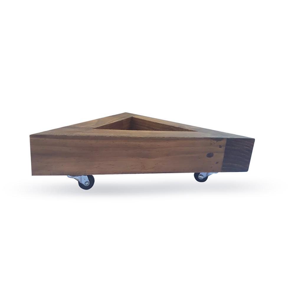 Base Maceta Triángulo Con Rodos - Sacala - Cemaco