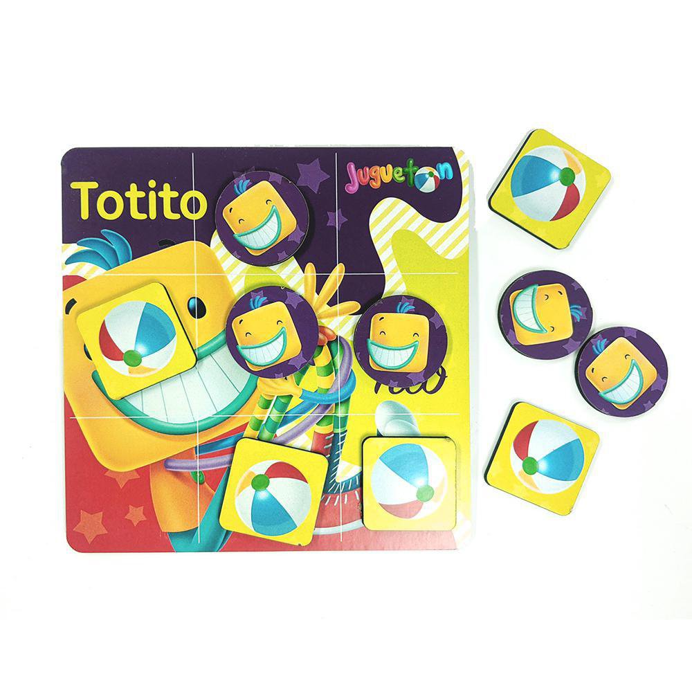 Juego De Mesa Tres En Línea Diseño Totito - Cemaco
