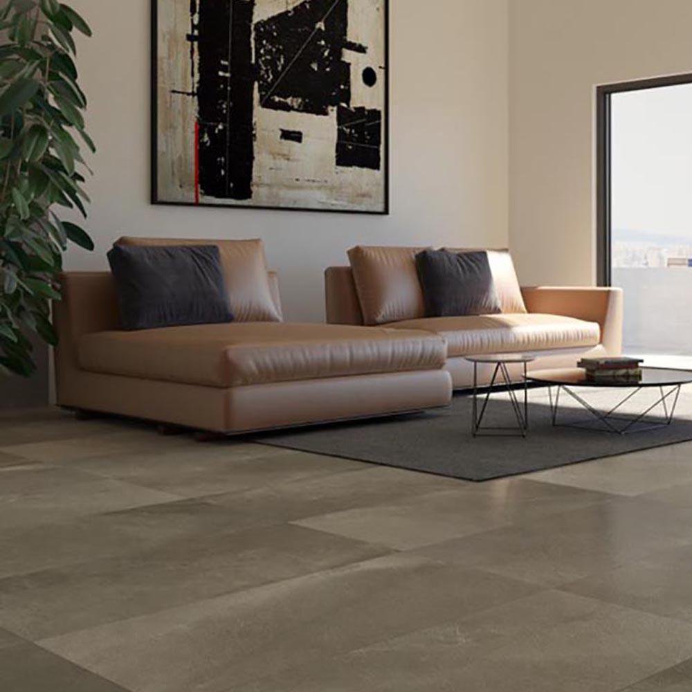 Piso Cerámico Geologic Quarry Bronce 60 X 120 Cm - Interceramic - Cemaco