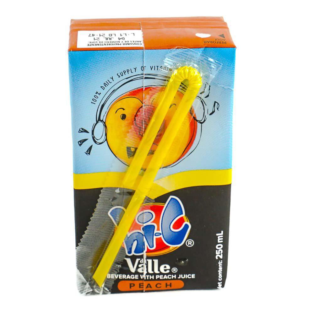 Caja De Jugo Sabor Melocotón Hi C 250 Ml - Del Valle - Cemaco