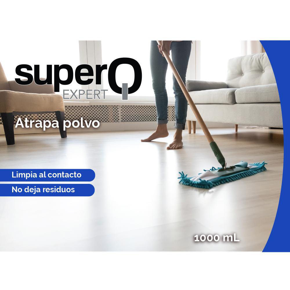 Limpiador Atrapa Polvo 1 Litro - Super-Q Expert - Cemaco