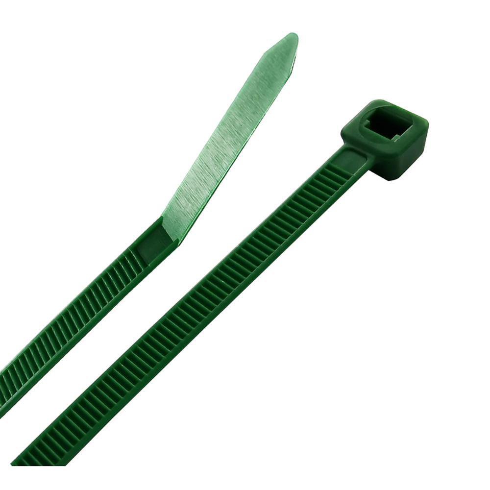 Cinchos De Nylon 8 Plg Color Verde 75 Lbs 20 Pzs - Steel Grip - Cemaco