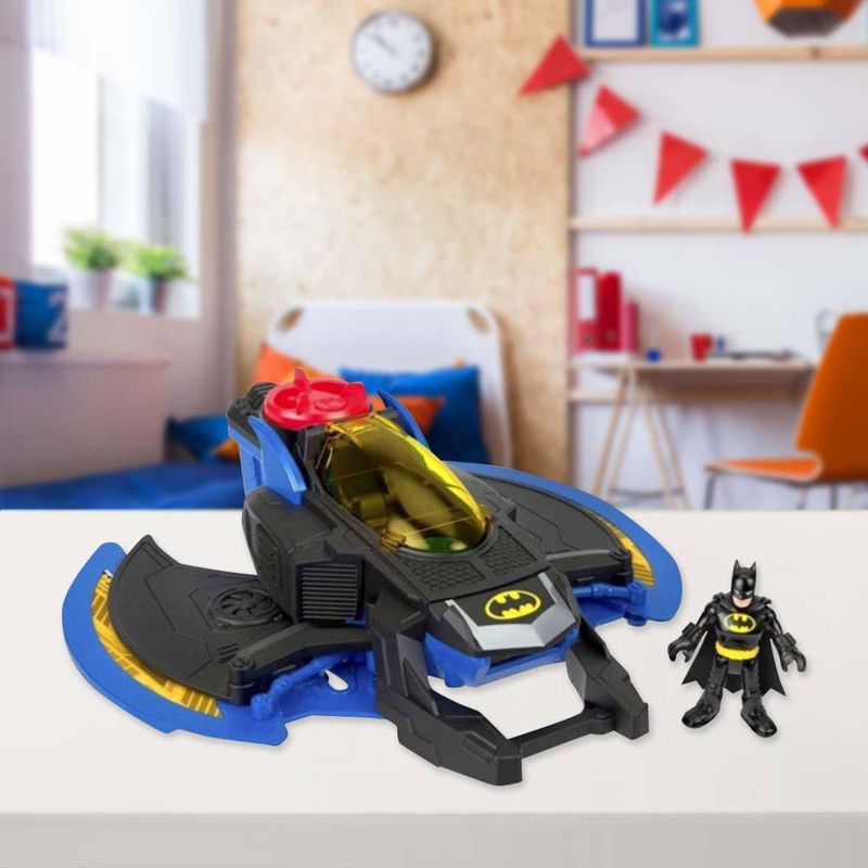 Imaginext Dc Batwing Lanzador De Proyectil - Fisher Price - Cemaco