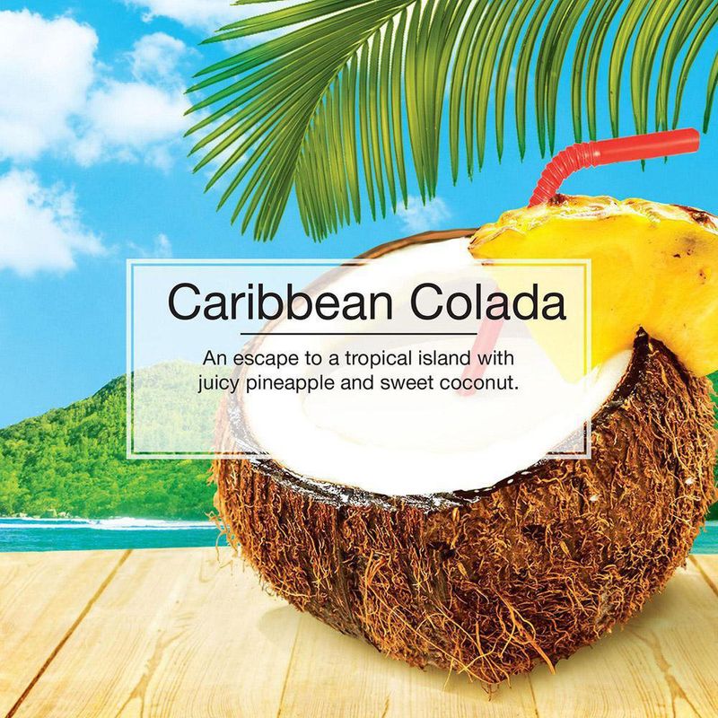 Aromatizante Caribbean Colada Diseño Pino 3 Unidades - Cemaco