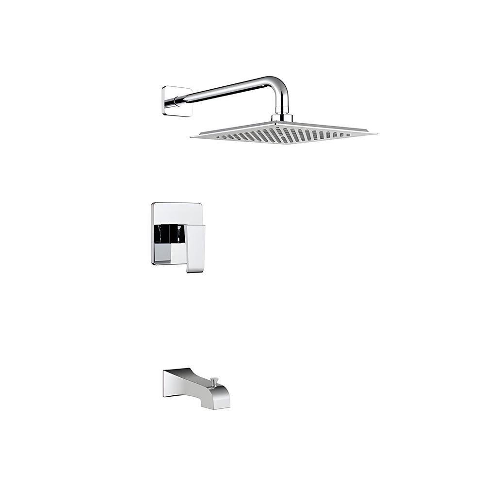 Mezcladora Para Ducha Con Arteza Cromada Bacci - Pfister - Cemaco