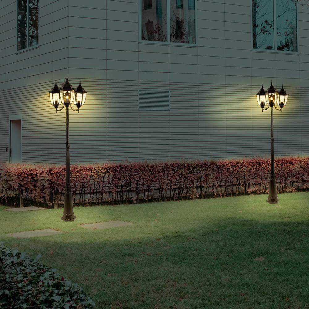 Farol De Poste 3 Luces De 2.21 Mts 1800 W - Tecnolite - Cemaco