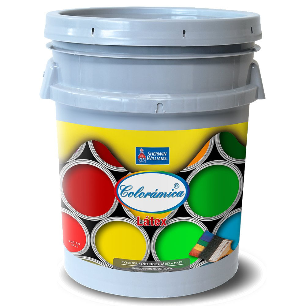 Colorámica Látex Mate Salmón 5 Gal - Cemaco