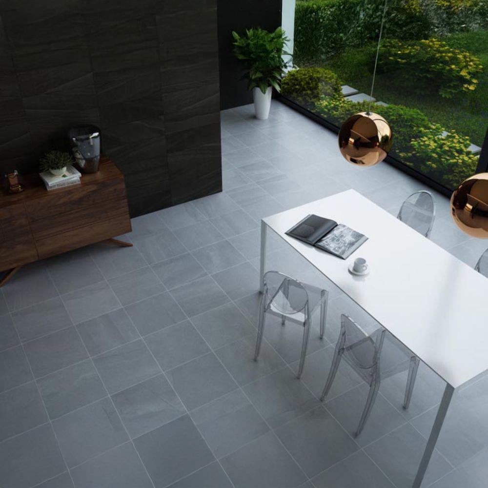 Piso Catania Grigio 40X40 Cm - Interceramic