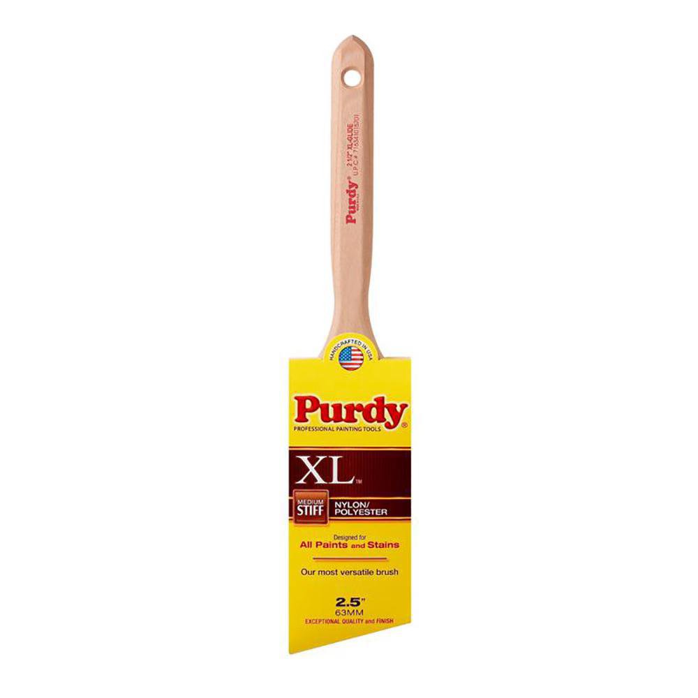 Brocha De Madera Cerdas De Fibra Sintética 2-1/2 Plg - Purdy - Cemaco